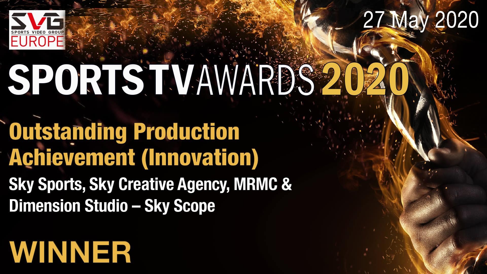 Polymotion Stage wins SVG Europe TVAward 2020 for Outstanding ...